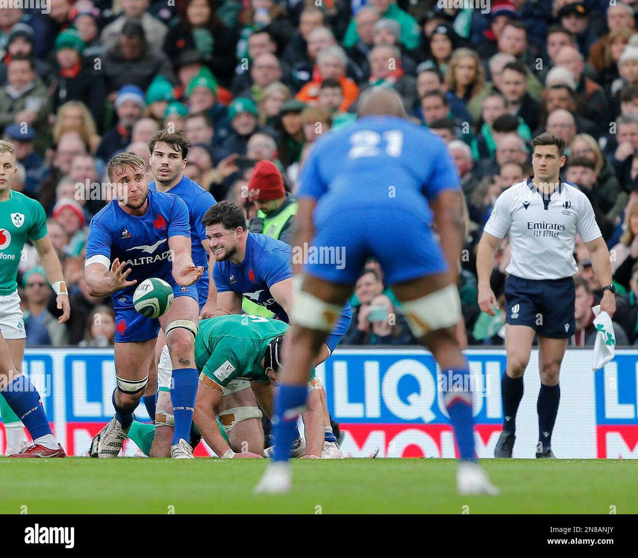 11th February 2023; Aviva Stadium, Dublin, Ireland: Six Nations ...