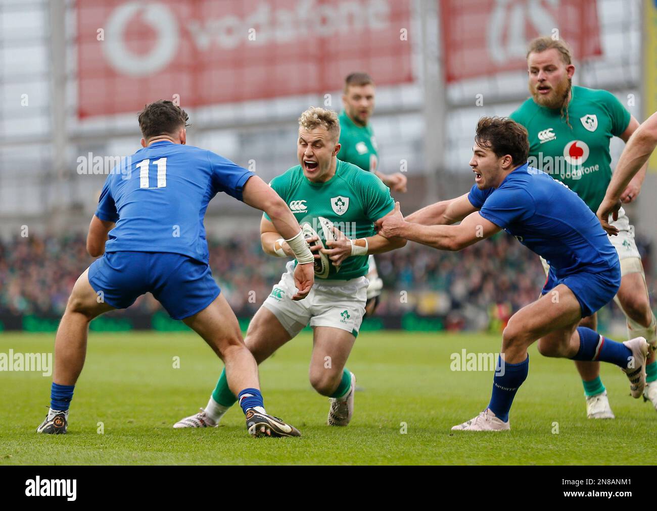 11th February 2023; Aviva Stadium, Dublin, Ireland: Six Nations International Rugby, Ireland ...