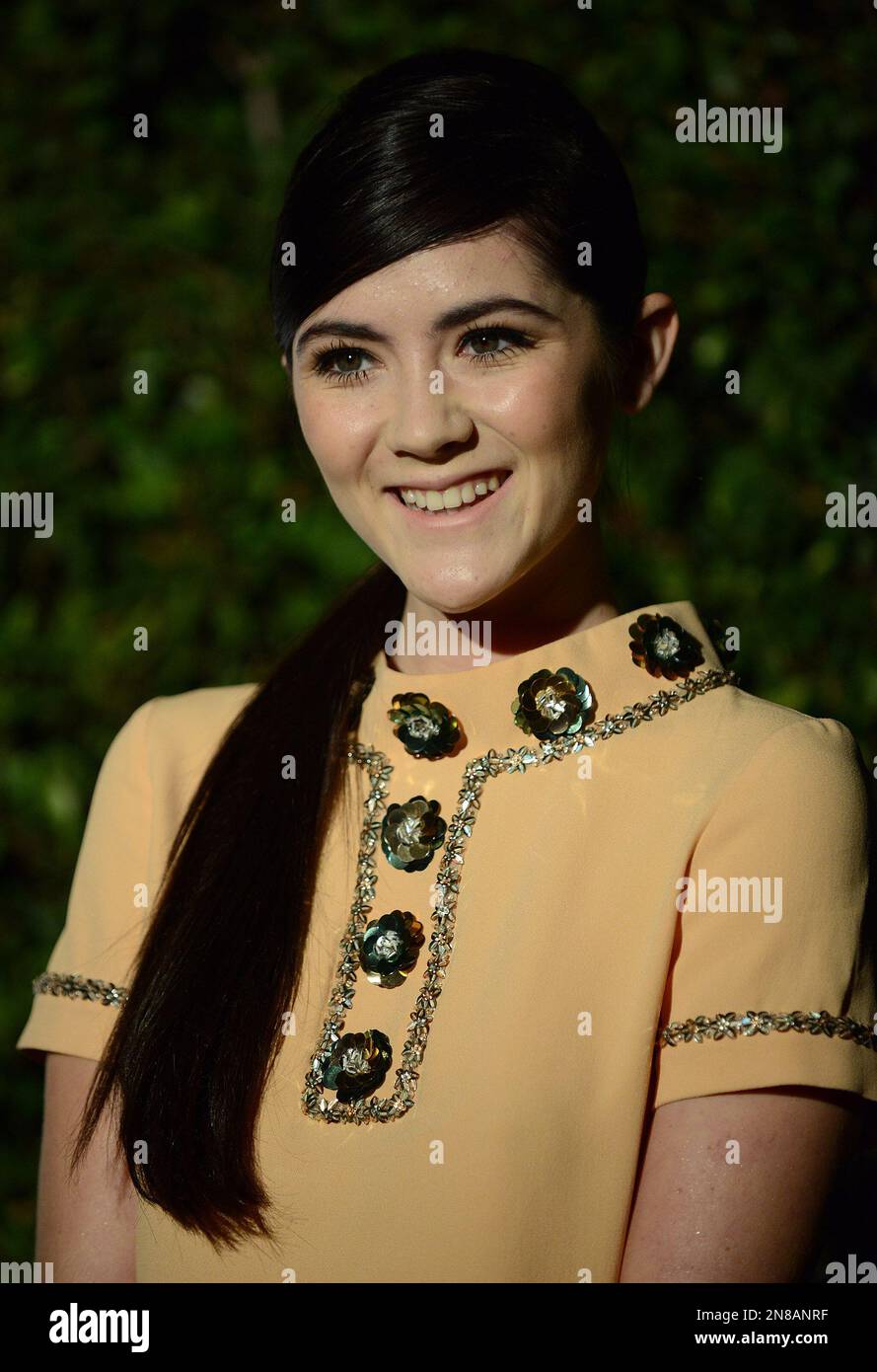 Isabelle Fuhrman arrives at the World Gold Council event at Selma House ...