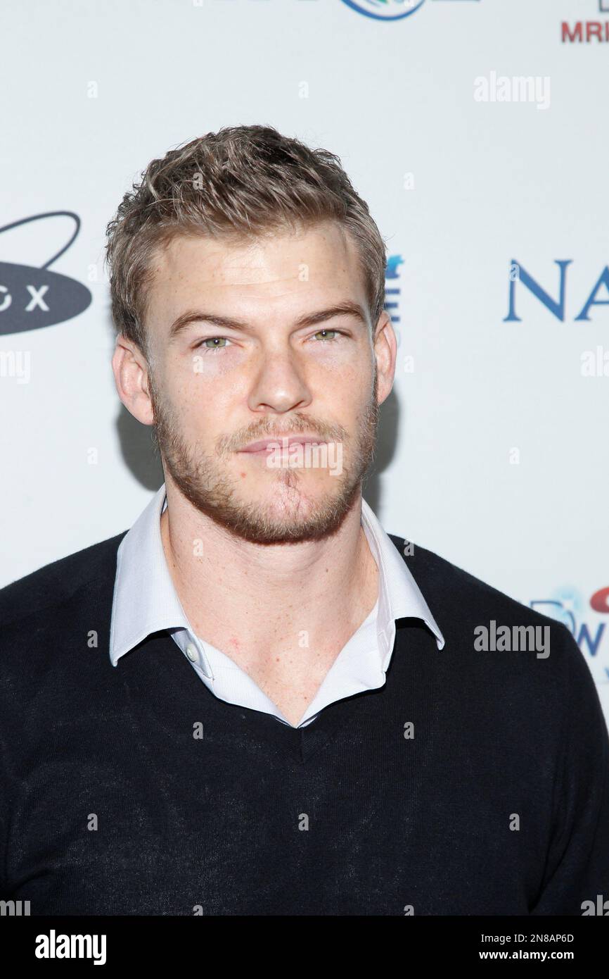 Actor Allan Ritchson attends Gold Meets Golden at Equinox on Saturday ...