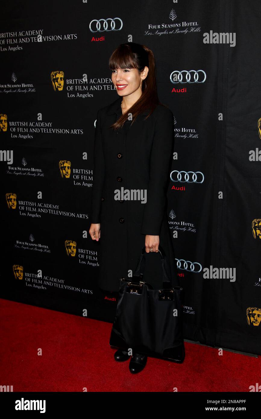 Nadine Velazquez arrives at the BAFTA Awards Season Tea Party at The ...