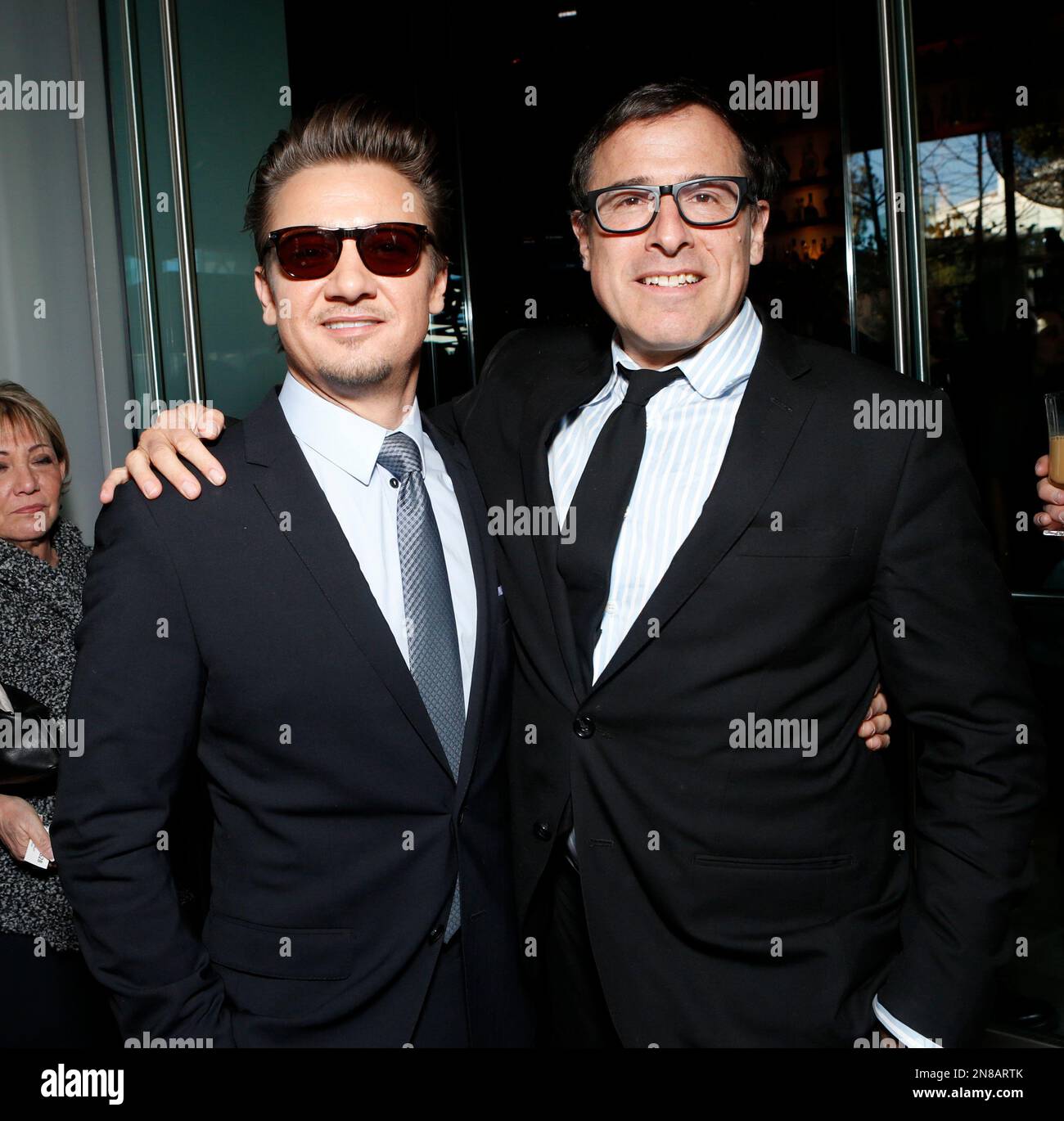Jeremy Renner and David O. Russell attend the Film Independent Spirit ...