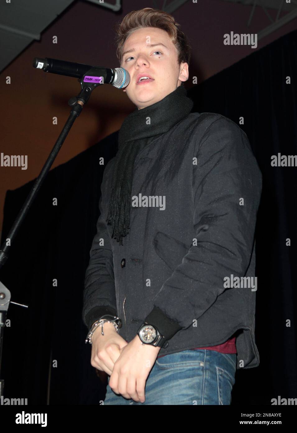 Pop music singer Conor Maynard visits Franklin Mills Mall to promote ...