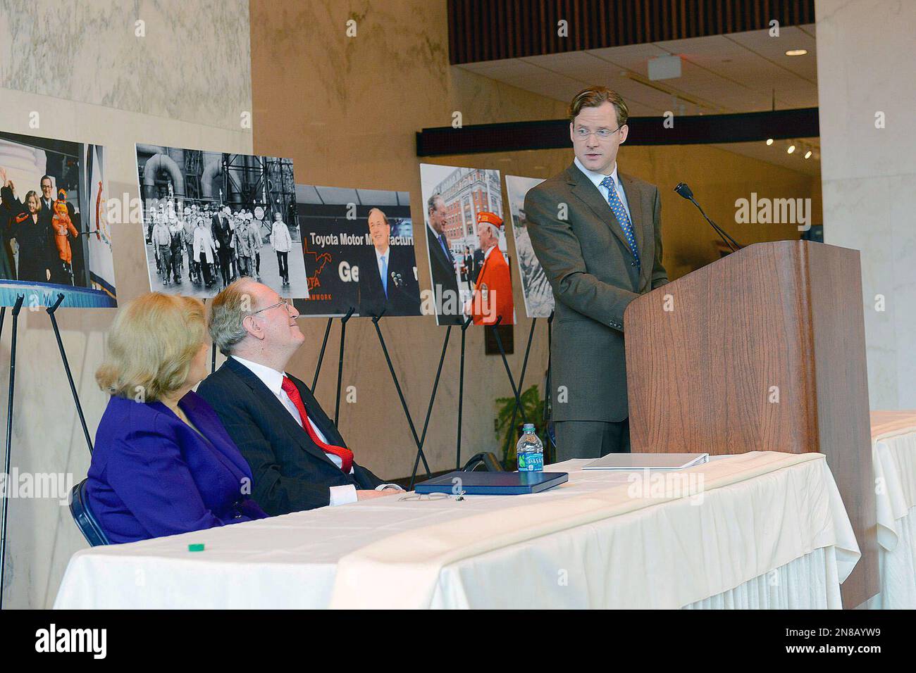 Charles Rockefeller, son of Sen. Jay Rockefeller's, D-WV., speaks in ...