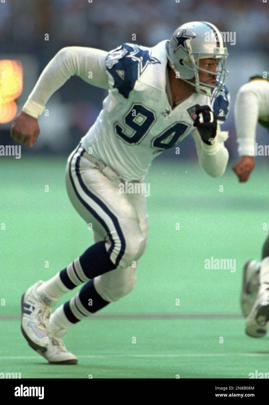 FILE - This Jan. 7, 1995 file photo shows Dallas Cowboys' Charles Haley ...