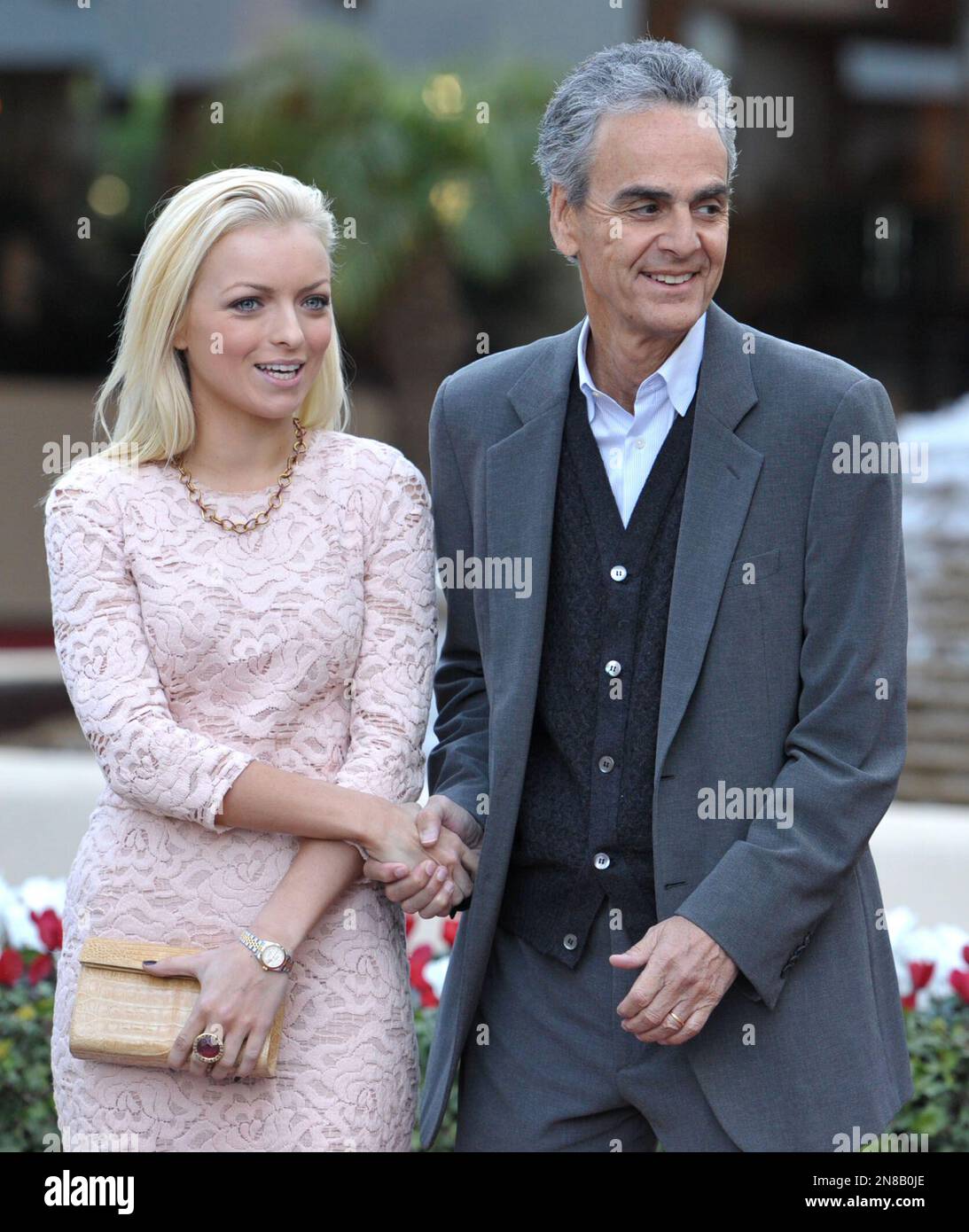 Miss Golden Globe Francesca Eastwood, left, and Dick Clark Productions ...