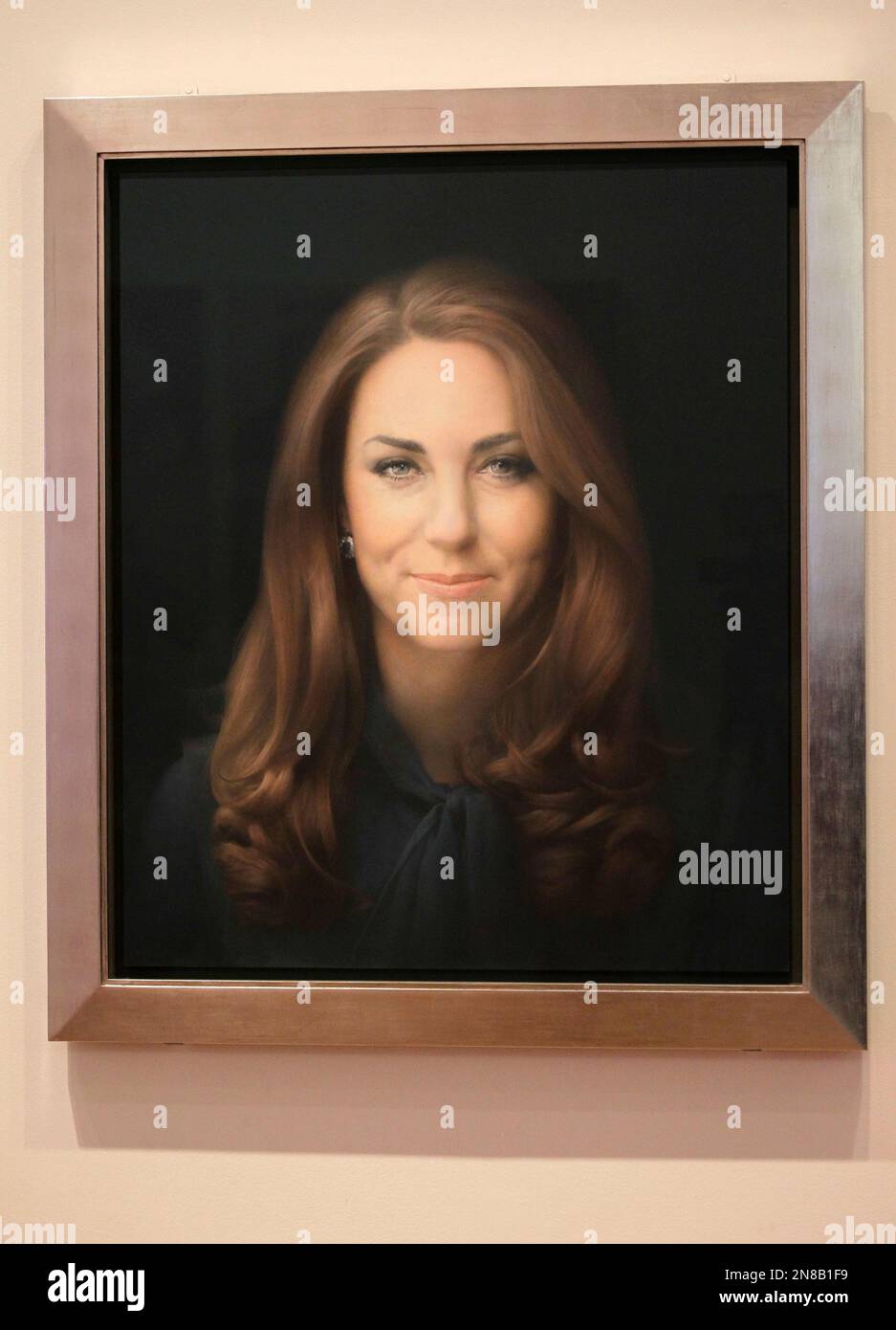 A newly-commissioned portrait of Kate, Duchess of Cambridge, by artist ...