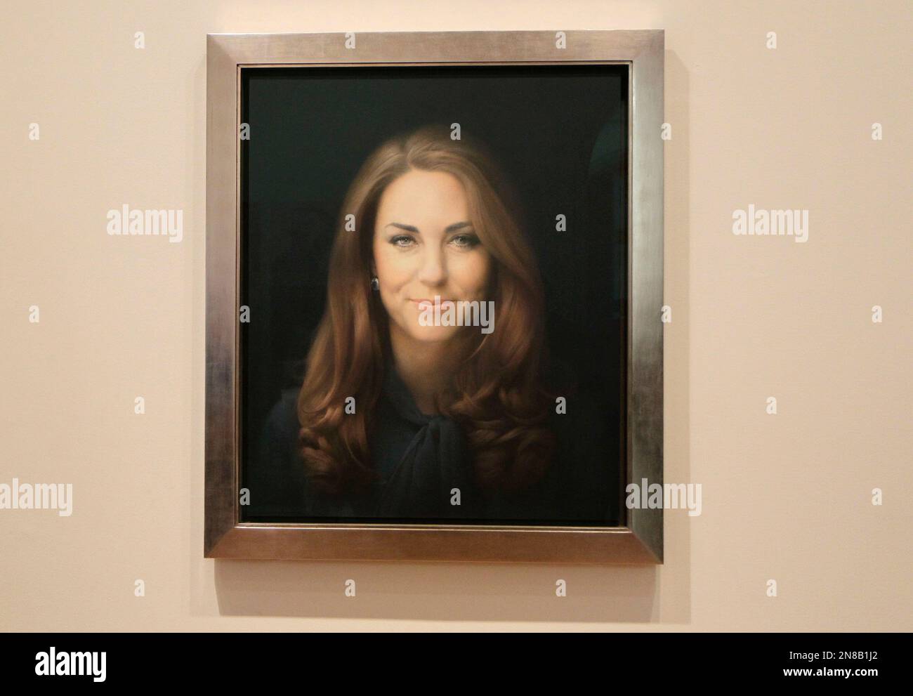 A newly-commissioned portrait of Kate, Duchess of Cambridge, by artist ...