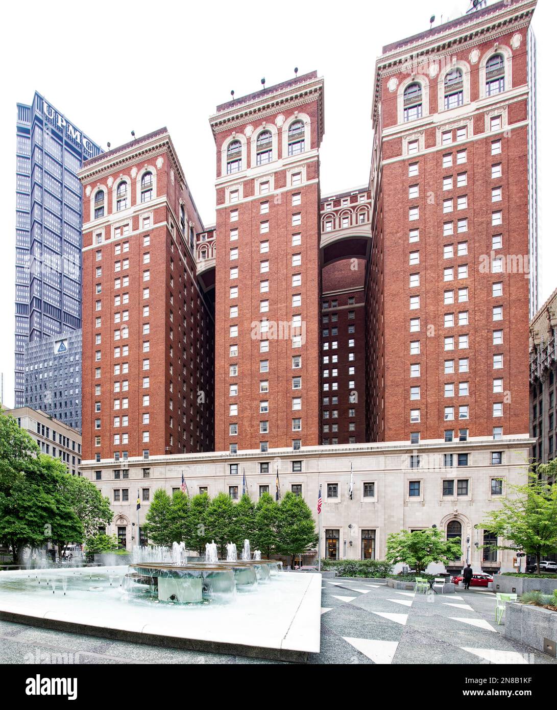 Pittsburgh landmark Omni William Penn Hotel was built in two parts: The ...