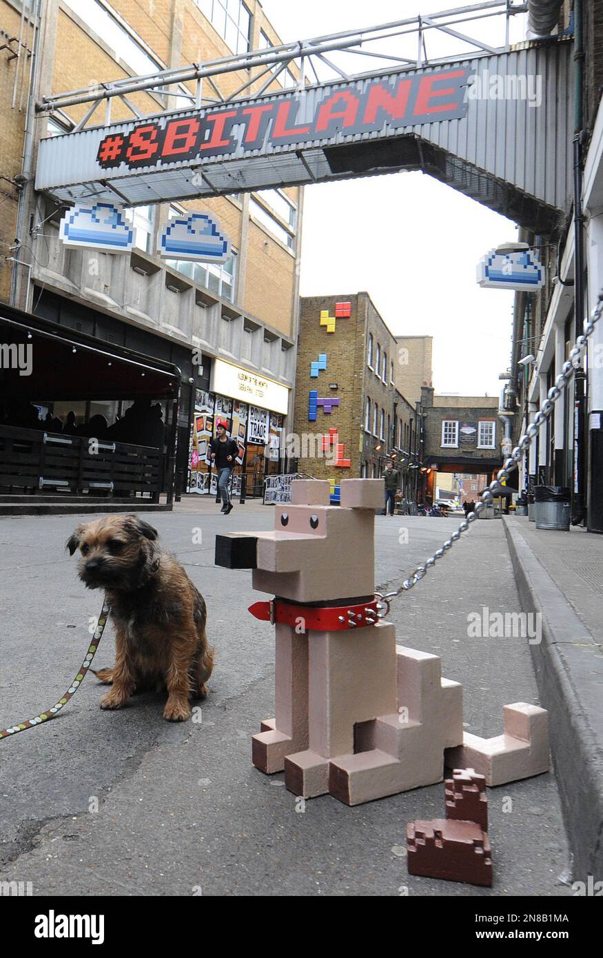 The Truman Brewery Space is transformed into the Wreck-It-Ralph 8 Bit ...