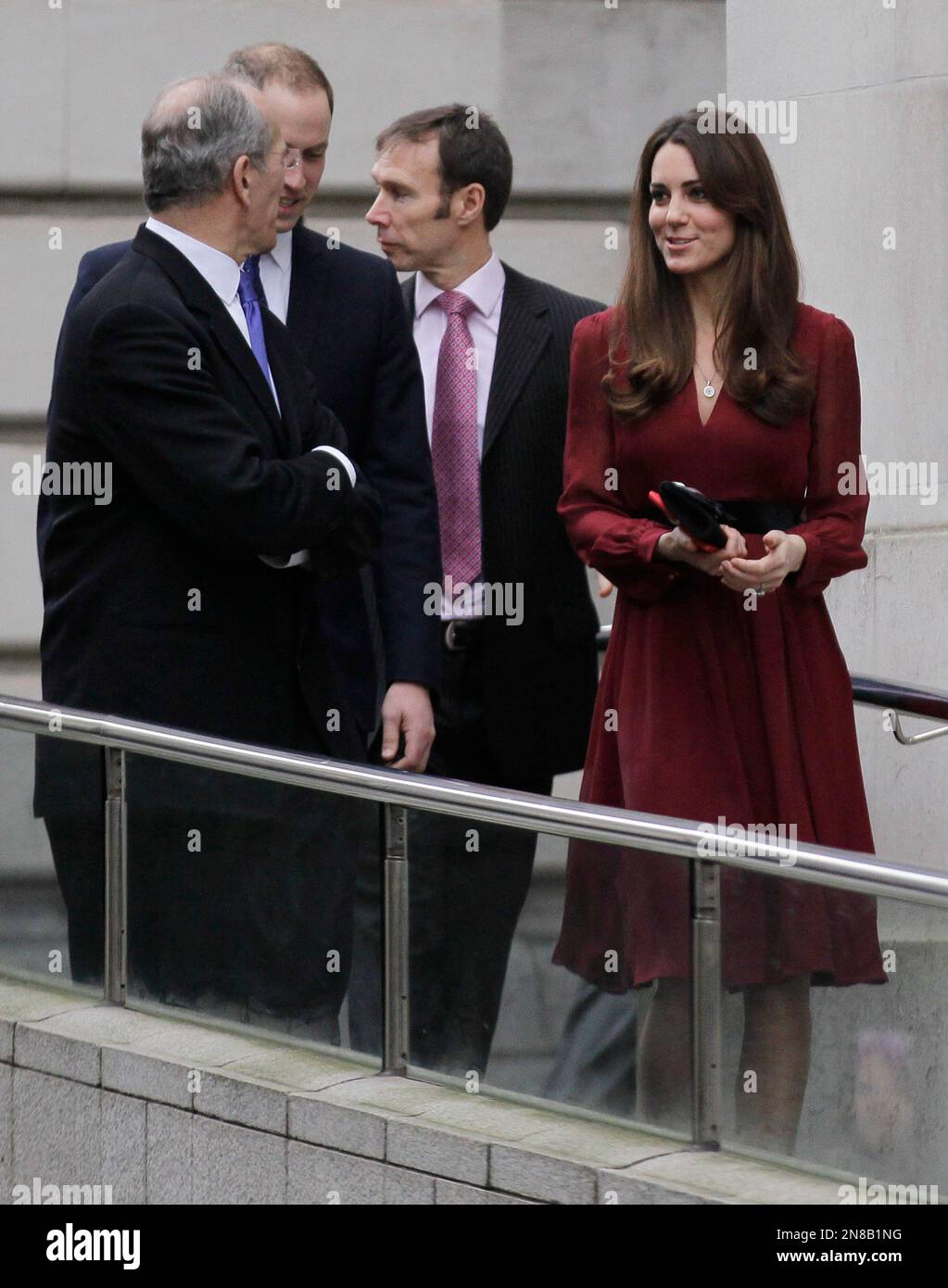 Kate, Duchess of Cambridge, leaves the National Portrait Gallery in ...