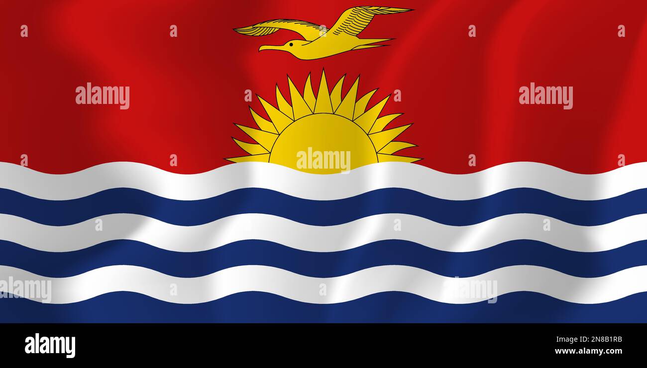 Waved Flag Illustration Vector Stock Vector Image & Art - Alamy