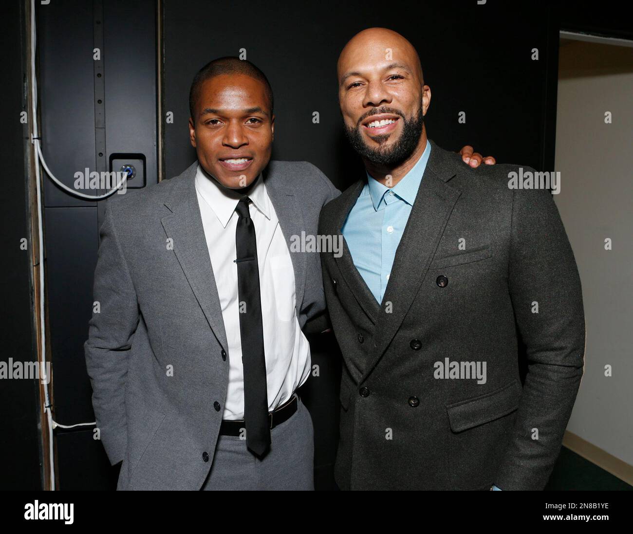 Director Sheldon Candis and Common attend the LA premiere of "Luv" at ...