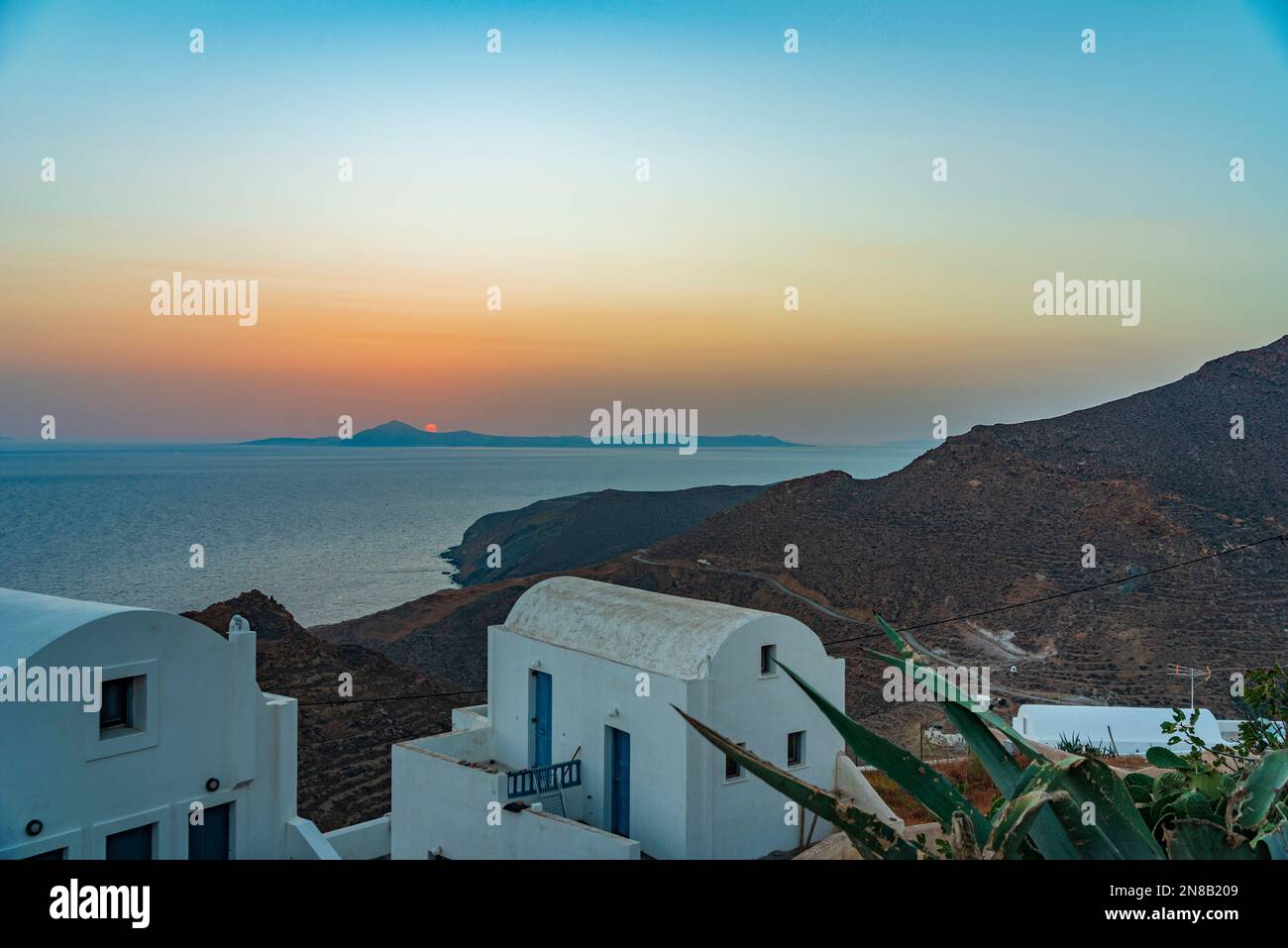 Anafi sunset hi-res stock photography and images - Alamy