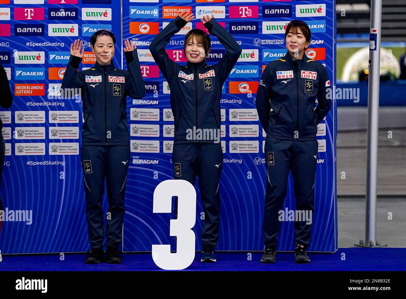 Womens a group team pursuit final classification hi-res stock ...