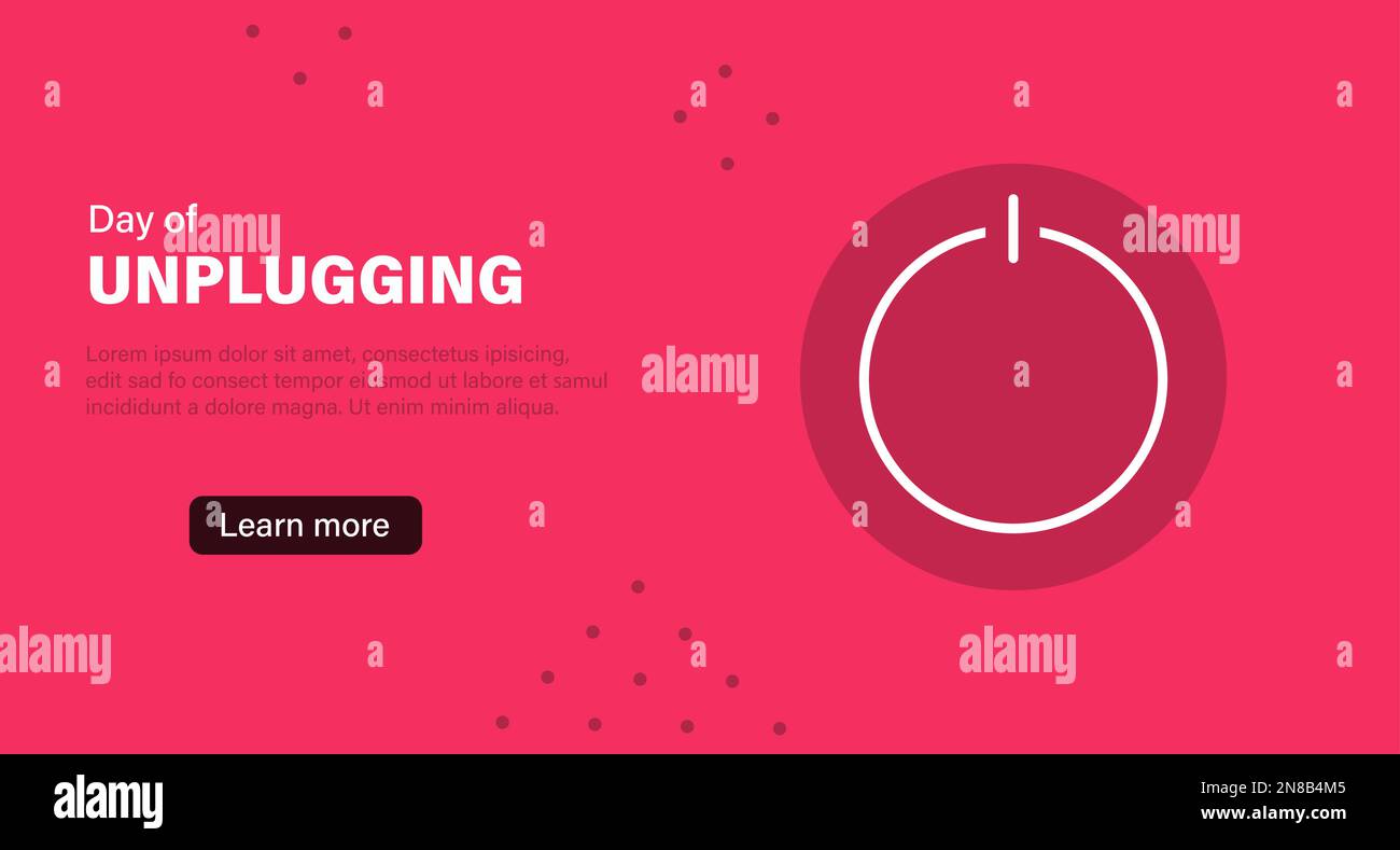 Digital detox illustrations hi-res stock photography and images - Alamy