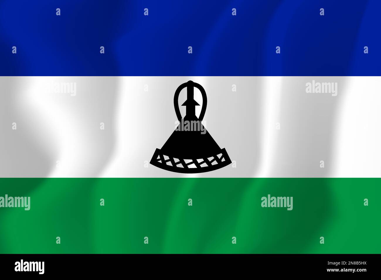Waved Flag Illustration Vector Stock Vector Image And Art Alamy
