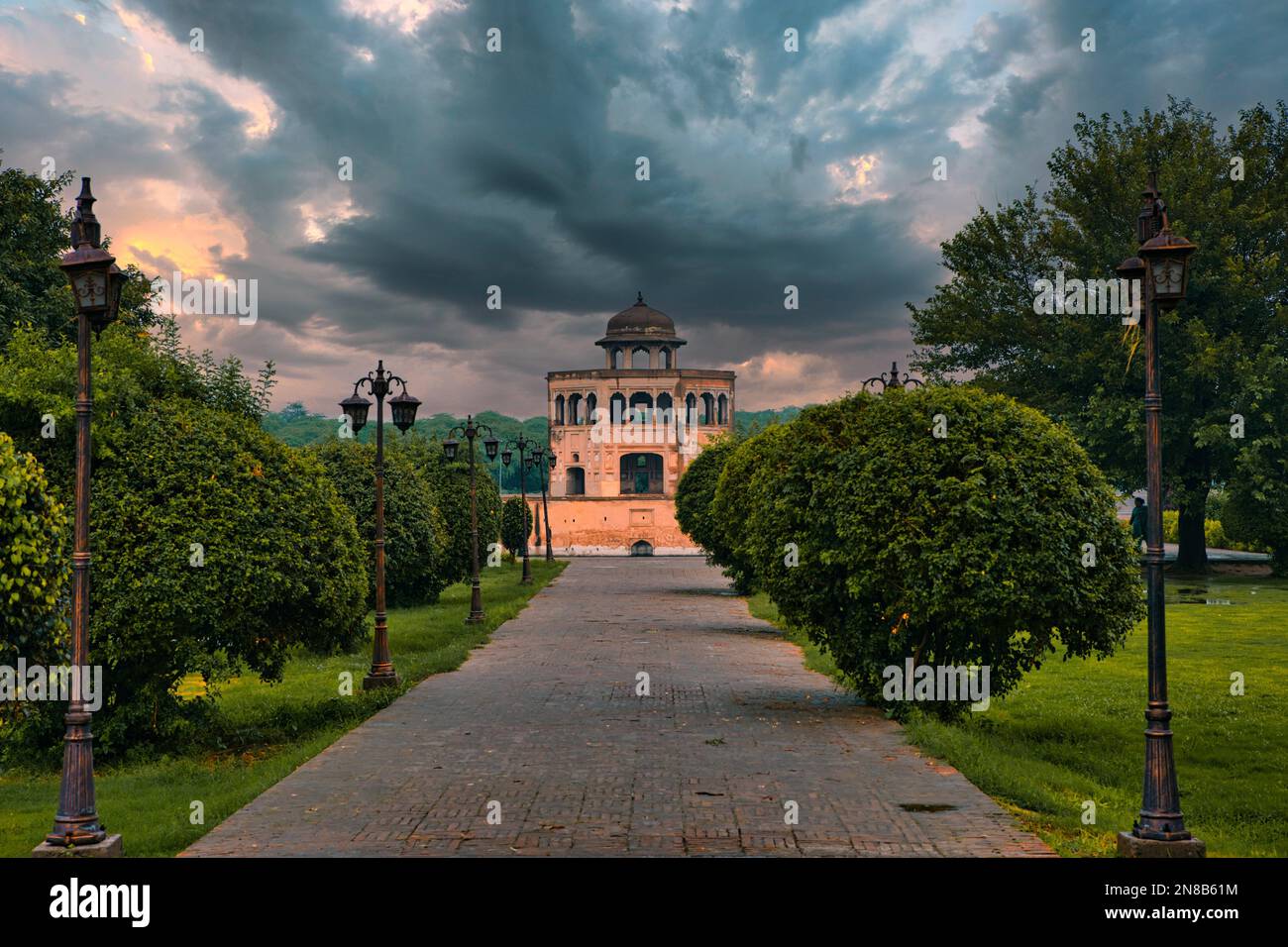 A beautiful shot of the historic Hiran Minar in Sheikhupura, Pakistan ...