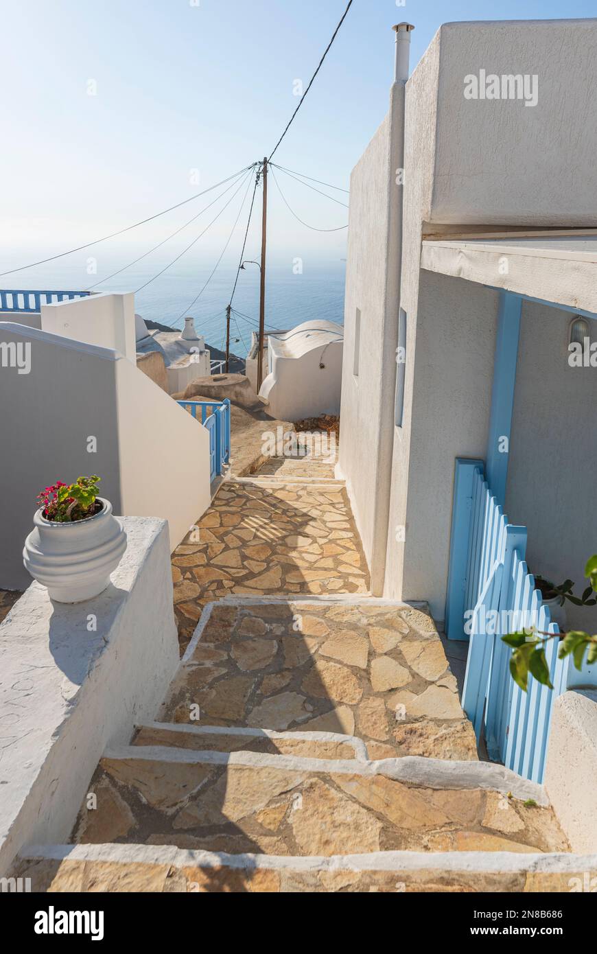 Anafi villages hi-res stock photography and images - Alamy