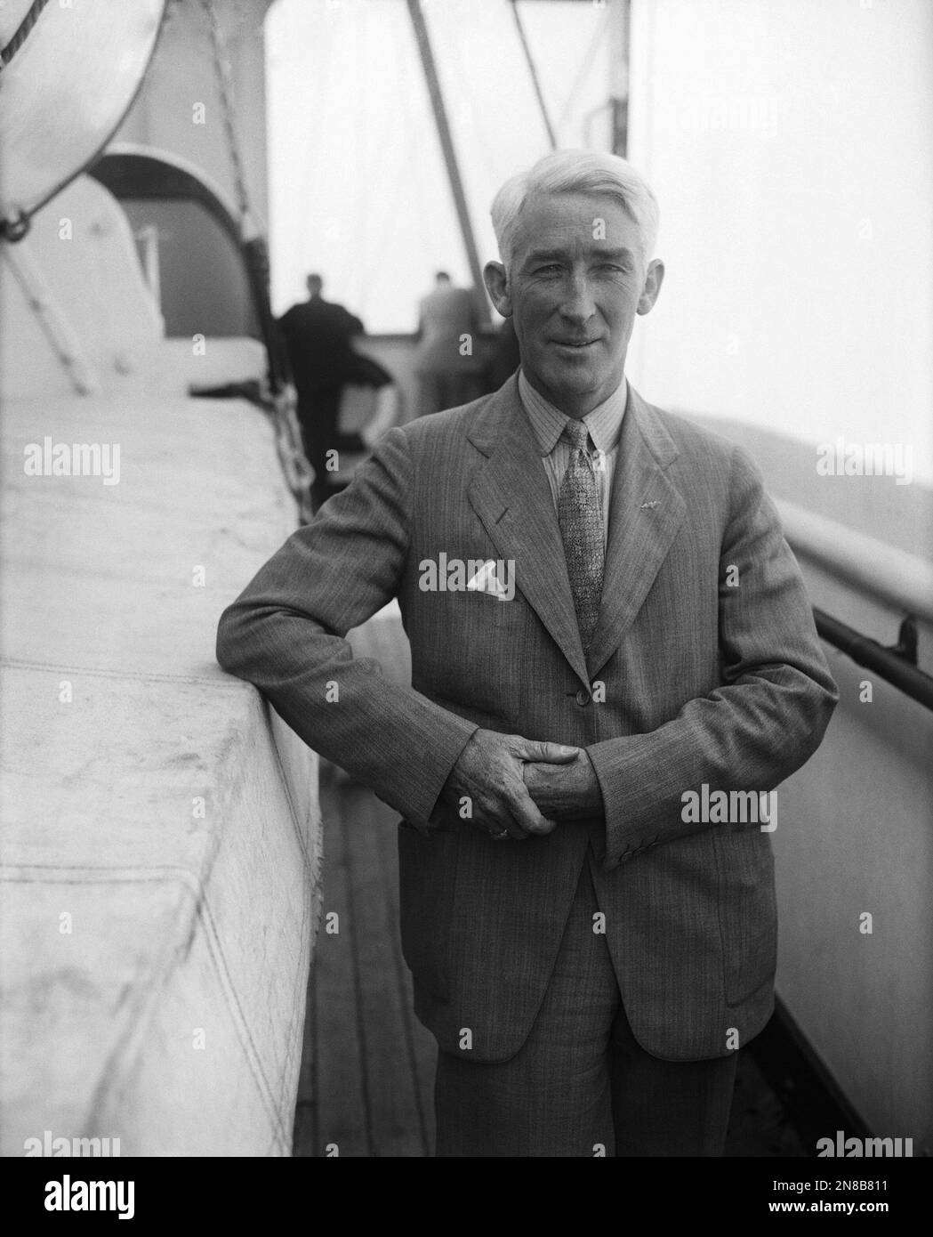 Garfield Wood, better known as Gar Wood, sportsman and motorboat ...