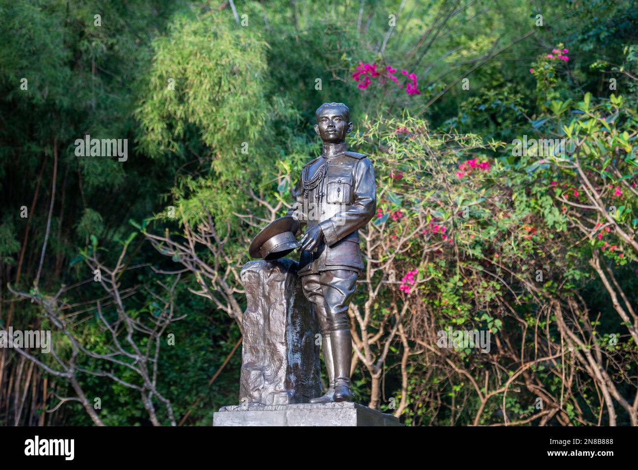 the Statue and Monument of Thai King Prajadhipok, Rama Vll , Rama 7, at ...