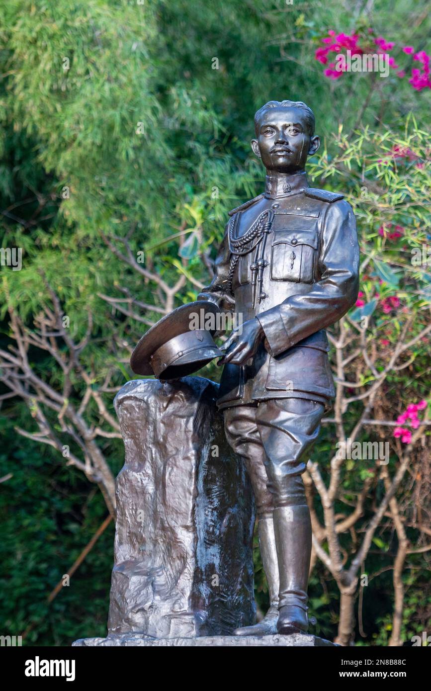 the Statue and Monument of Thai King Prajadhipok, Rama Vll , Rama 7, at ...