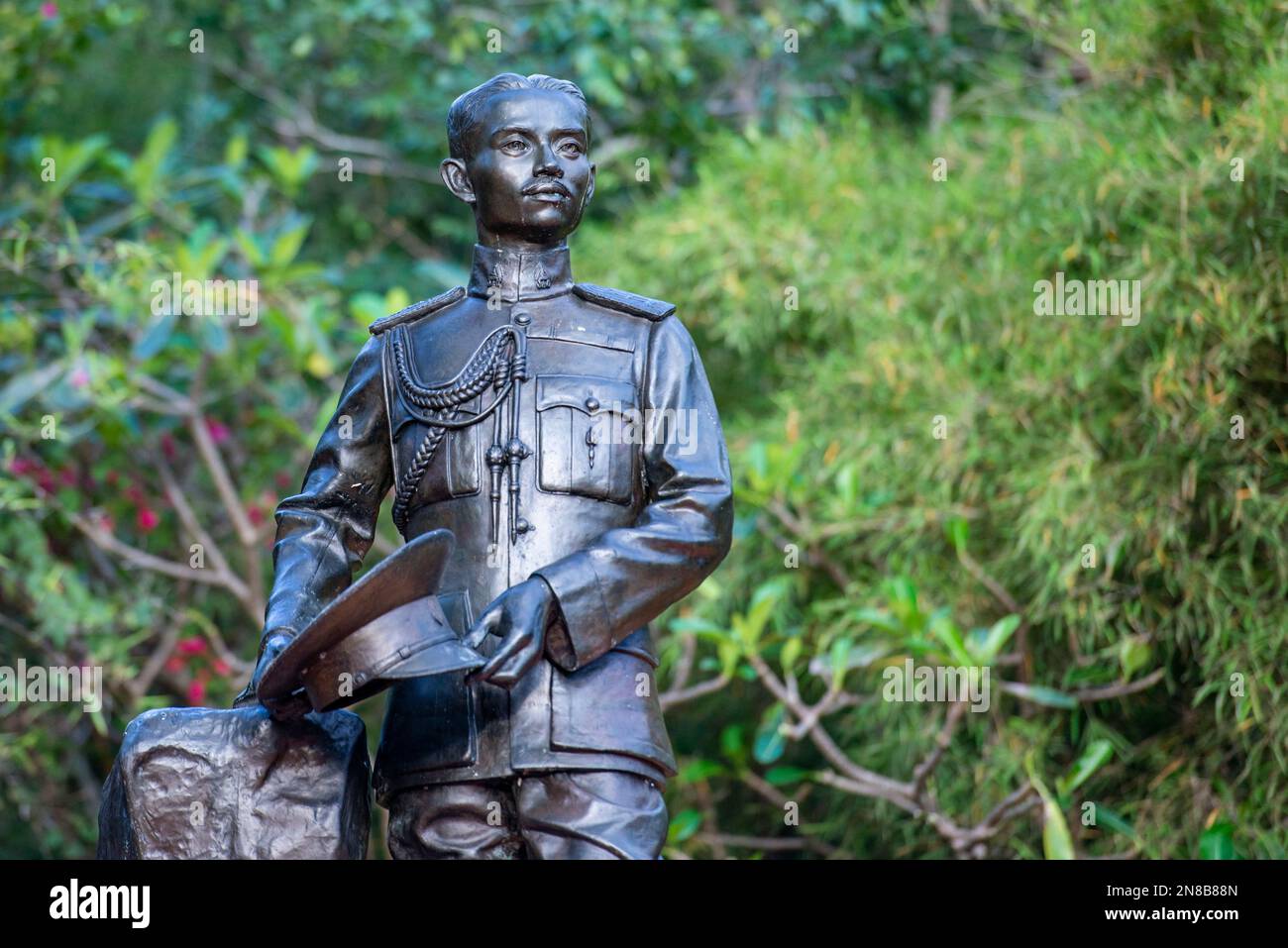 the Statue and Monument of Thai King Prajadhipok, Rama Vll , Rama 7, at ...