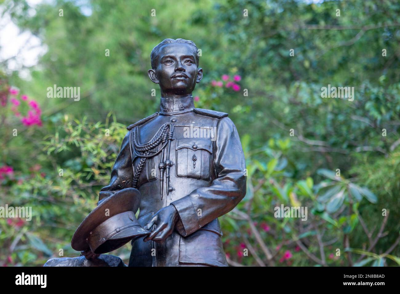 the Statue and Monument of Thai King Prajadhipok, Rama Vll , Rama 7, at ...