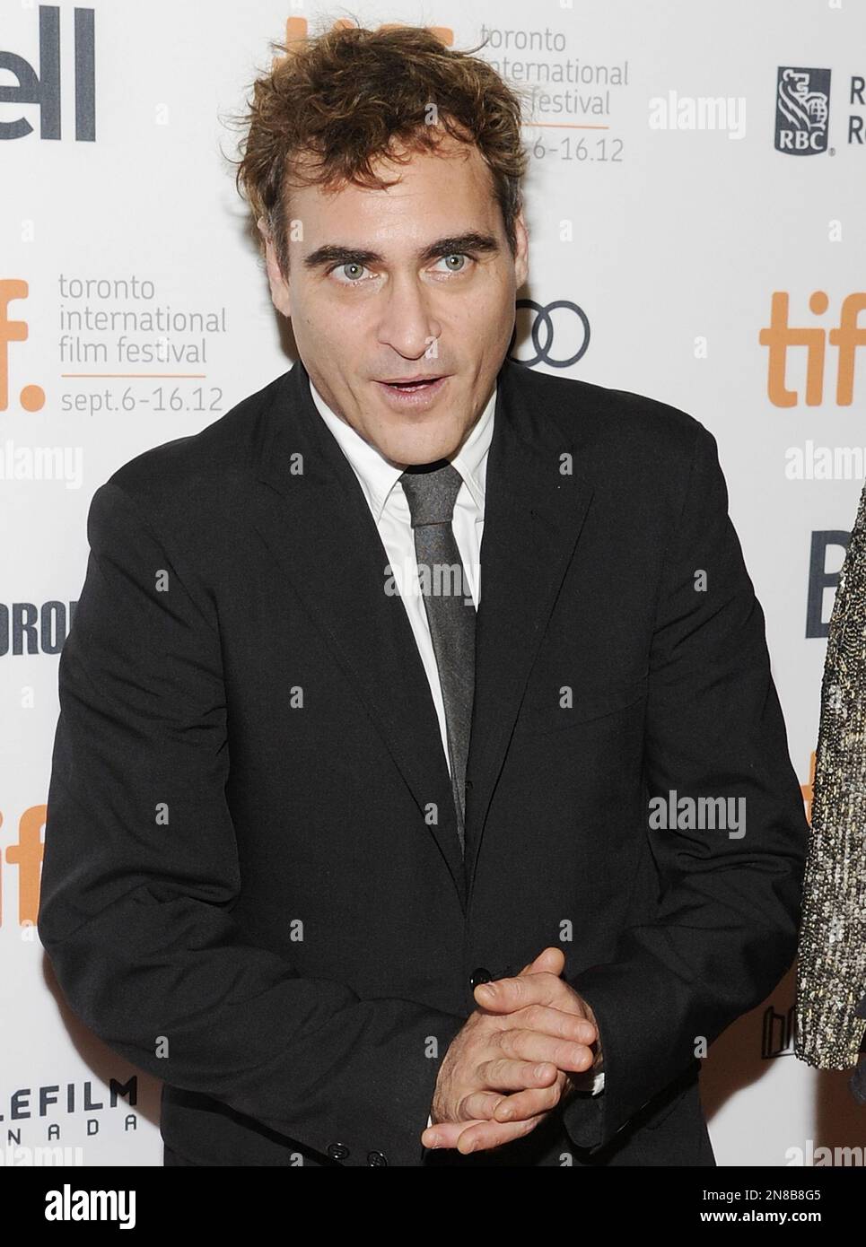 FILE - This Sept. 7, 2012 file photo shows actor Joaquin Phoenix ...