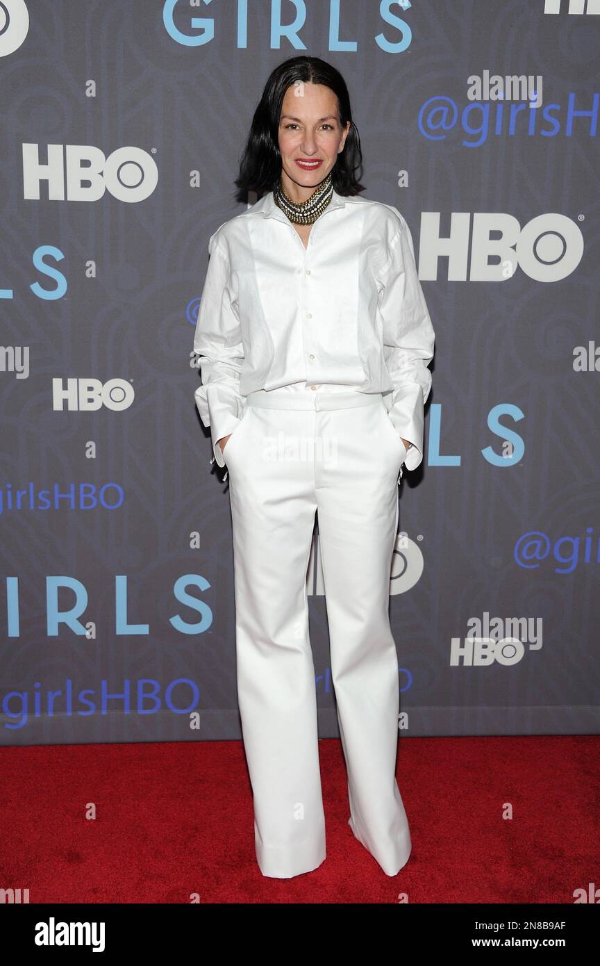 Fashion designer Cynthia Rowley attends the HBO premiere of "Girls" at ...