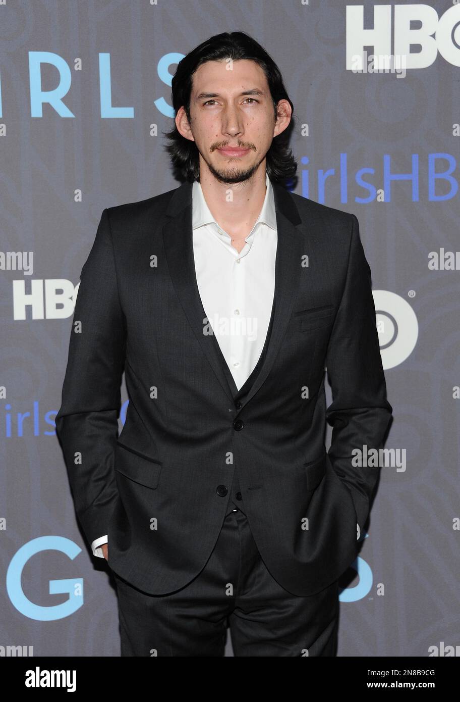 Actor Adam Driver attends the HBO premiere of "Girls" at the NYU ...
