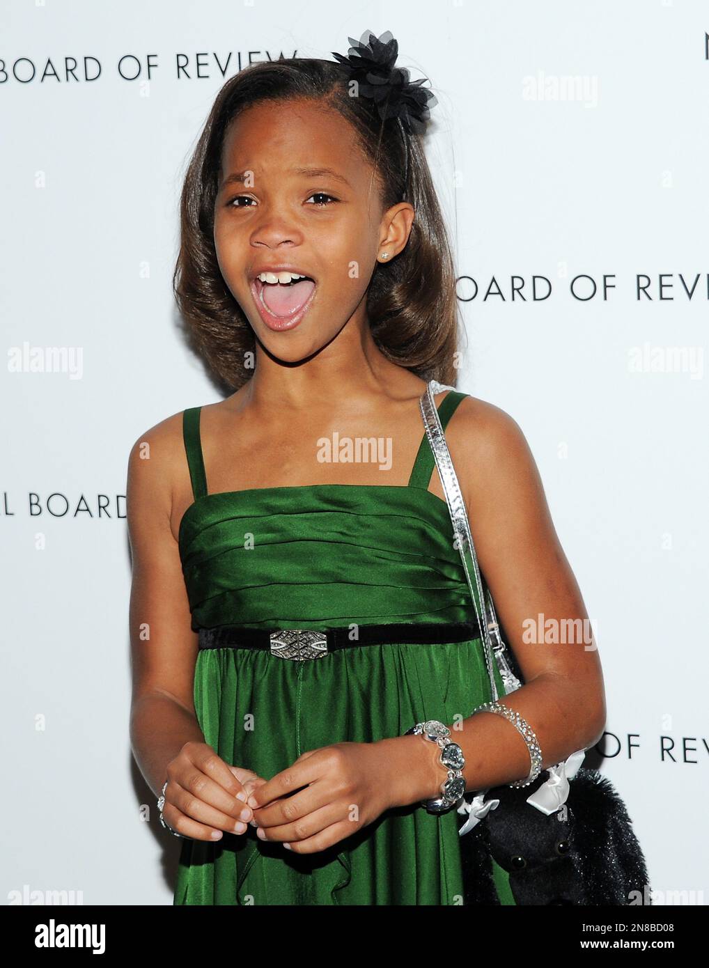 "Breakthrough Performance" honoree Actress Quvenzhane Wallis attends ...