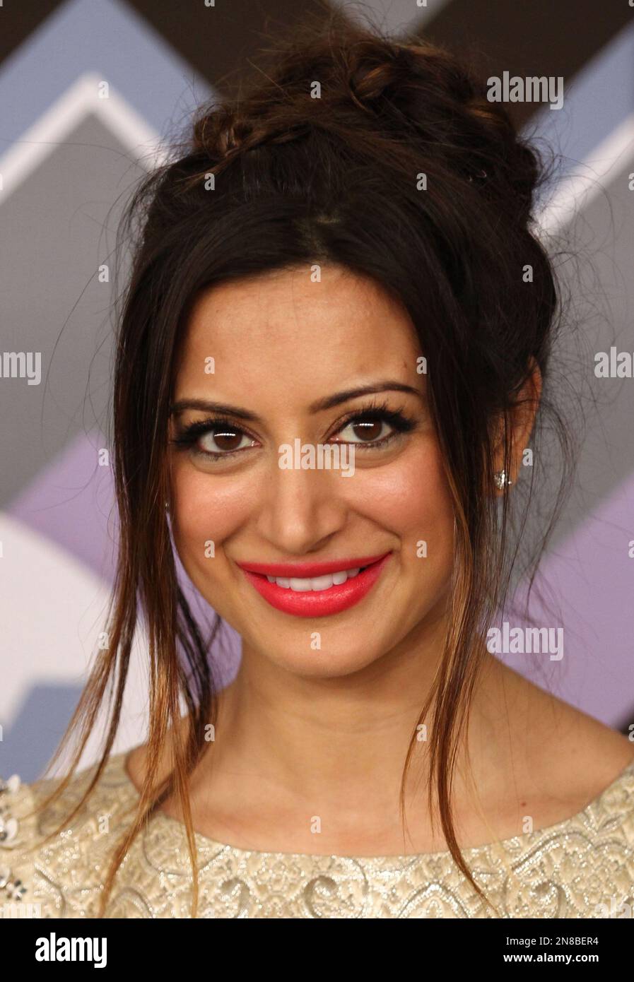 Noureen DeWulf arrives at the Winter TCA Fox All-Star Party at the ...