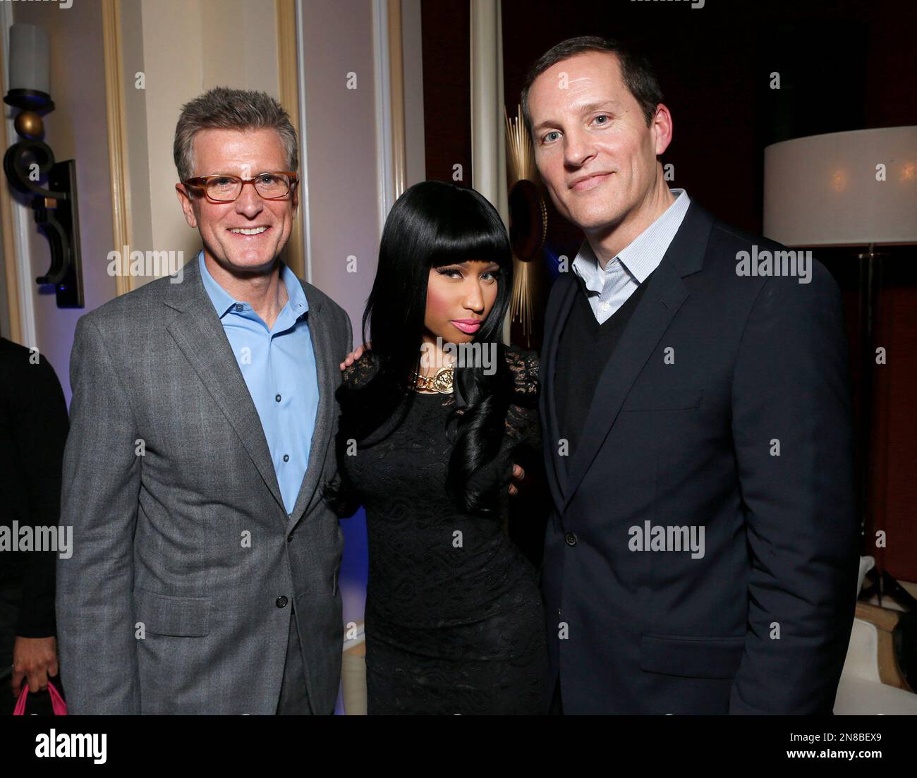 Chairman of Entertainment FOX Broadcasting Company Kevin Reilly, Nicki ...