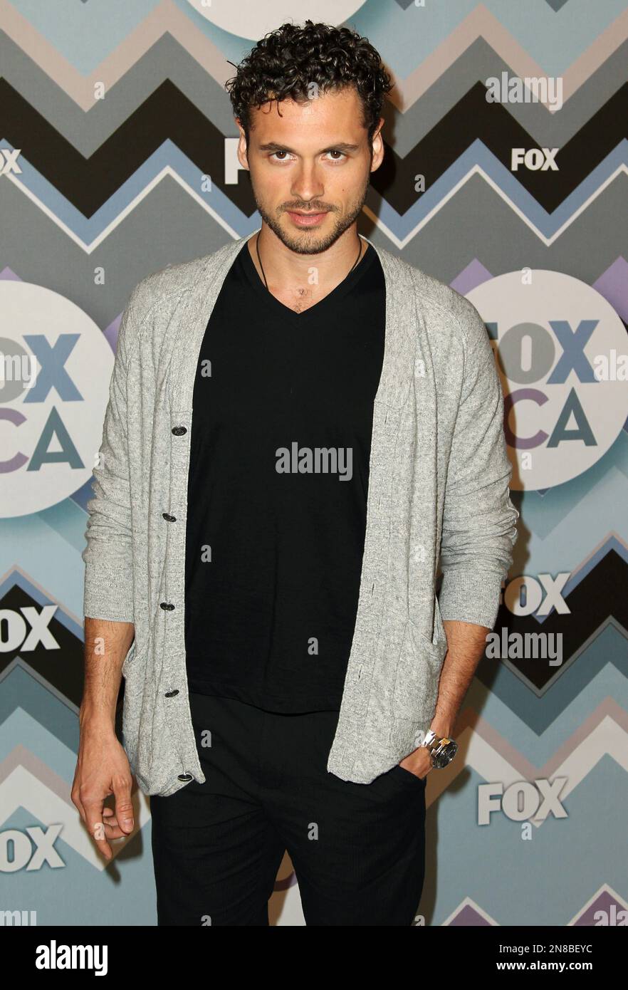 Adan Canto arrives at the Winter TCA Fox All-Star Party at the Langham ...