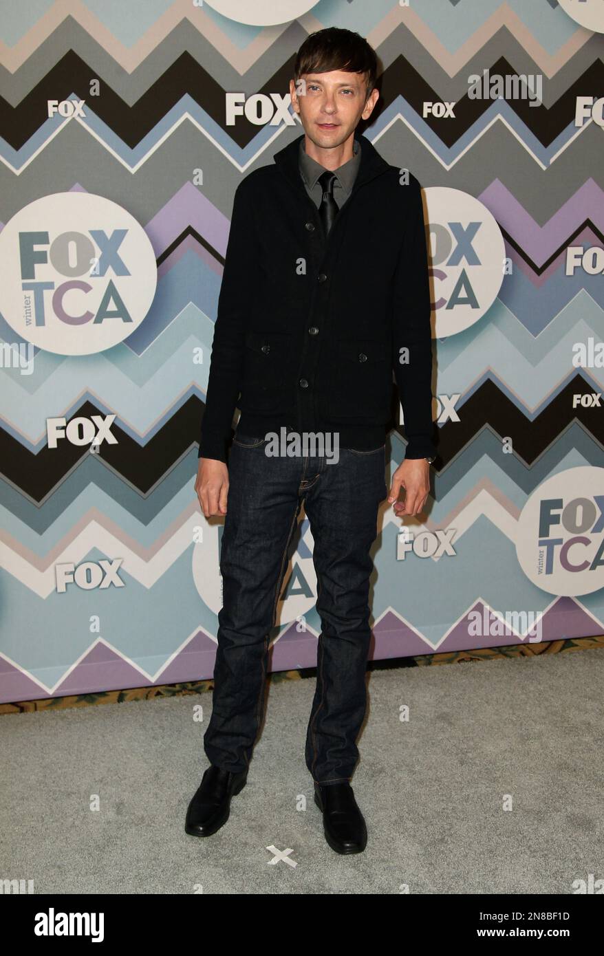 DJ Qualls arrives at the Winter TCA Fox All-Star Party at the Langham ...