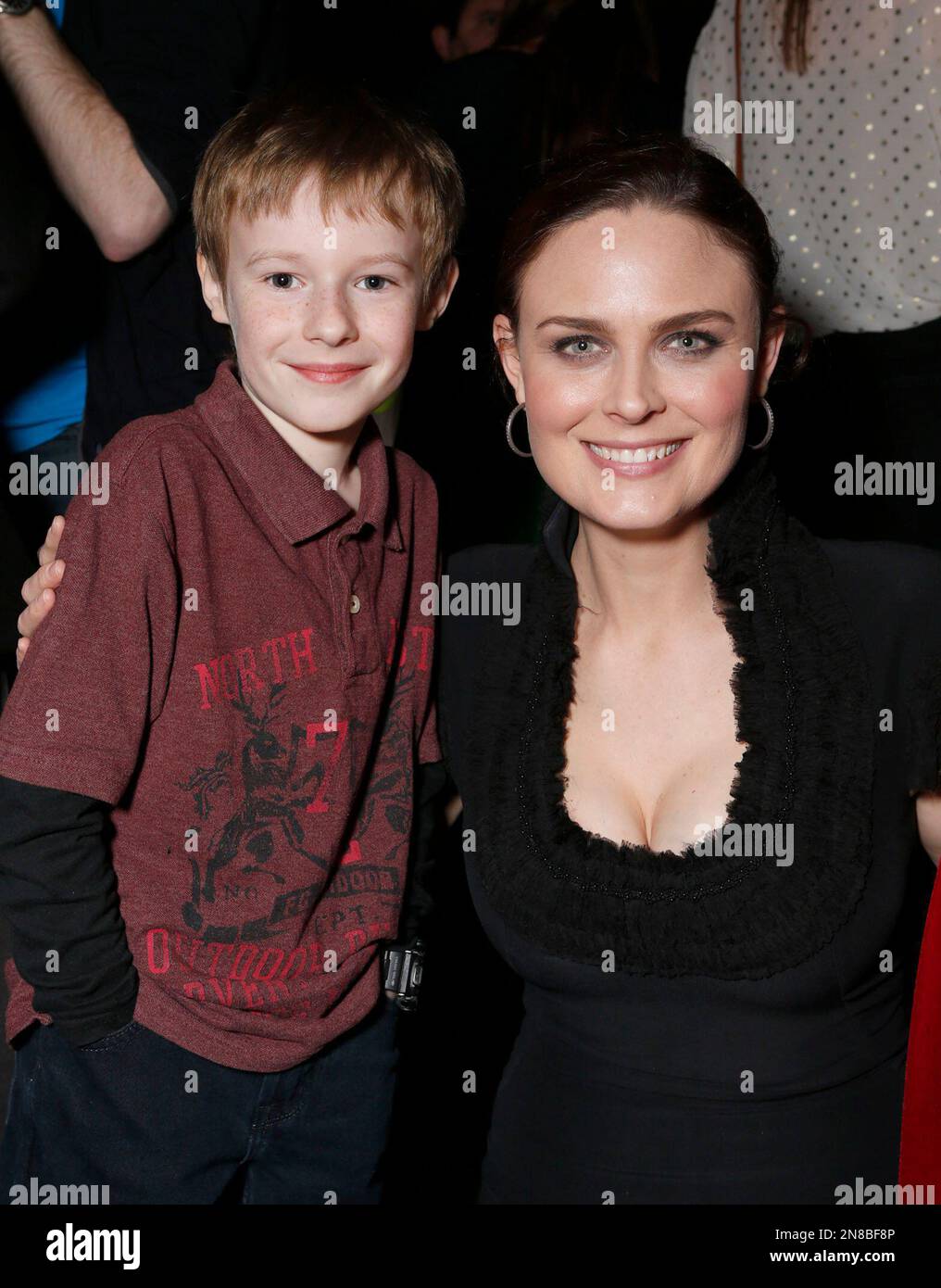 Kyle Catlett and Emily Deschanel attend the Fox Winter TCA All Star ...