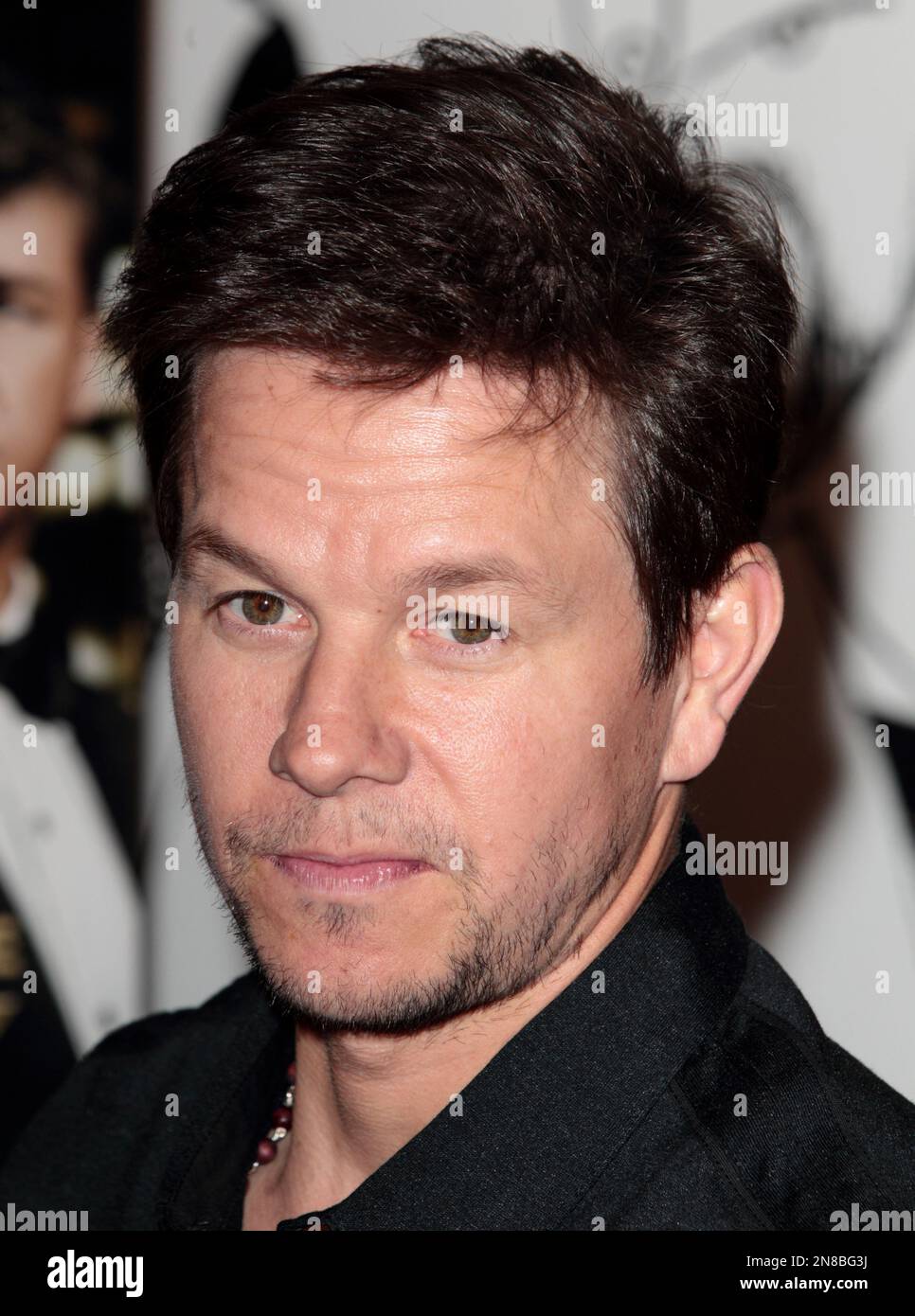 Actor Mark Wahlberg arrives for a screening of his new film Broken City ...