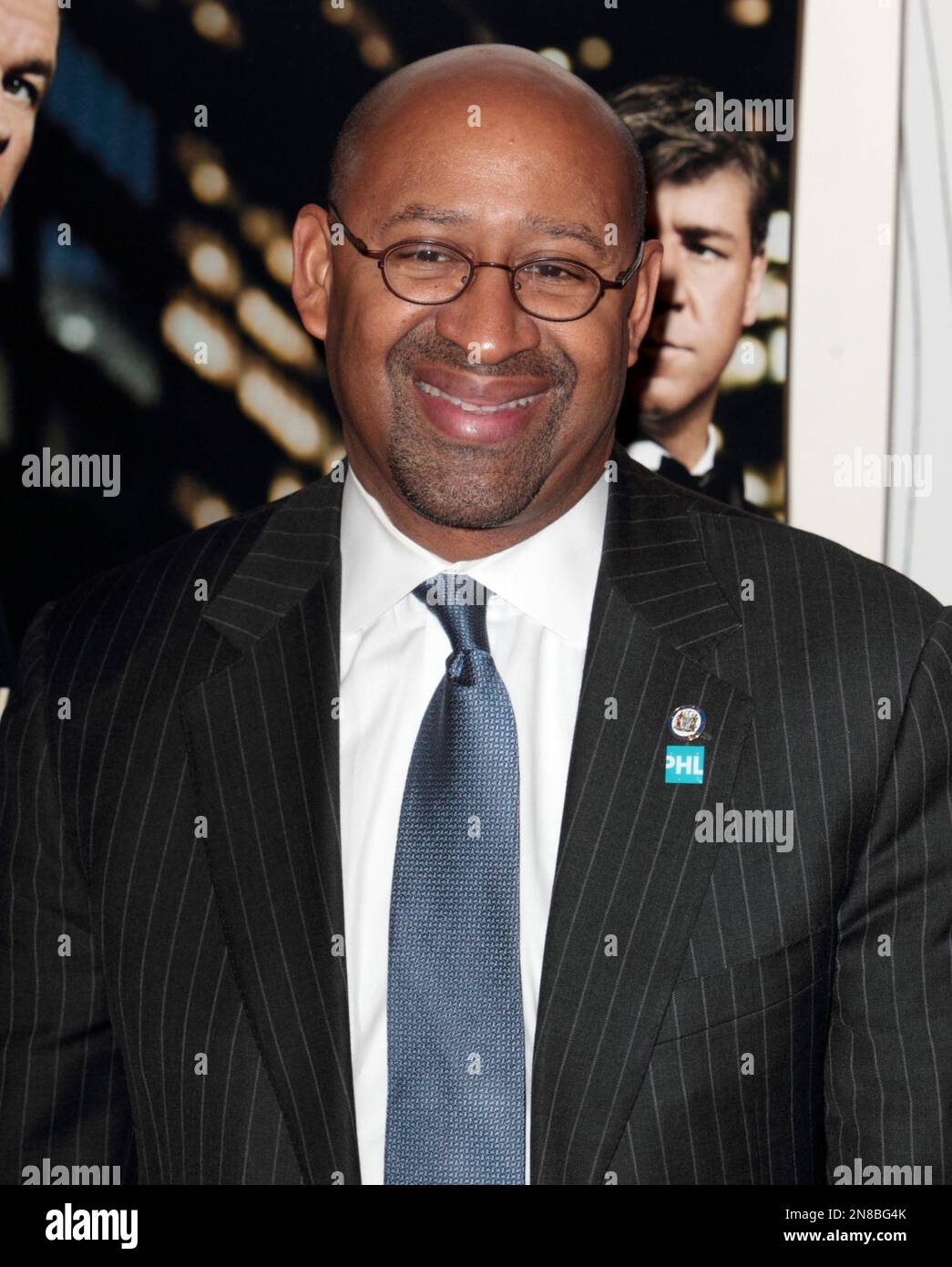Philadelphia Mayor Michael Nutter arrives for a screening of the new ...