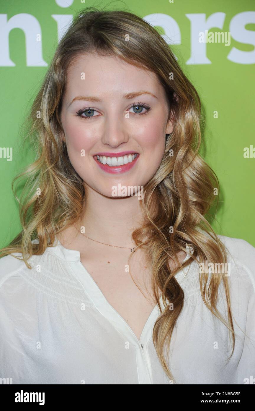 Ella Rae Peck attends the NBC Universal Winter TCA Tour at the Langham ...