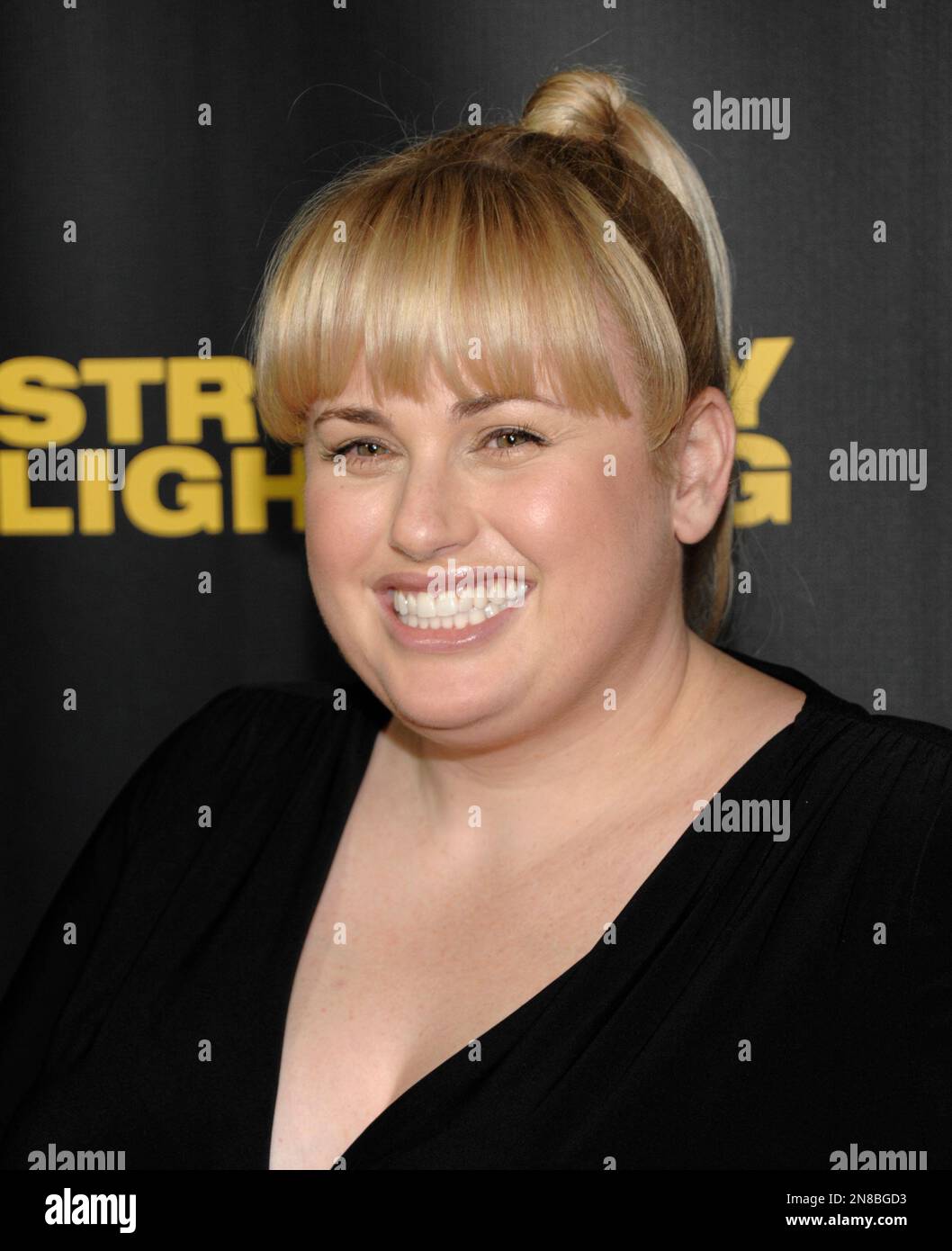Actress Rebel Wilson arrives at the premiere of the feature film ...
