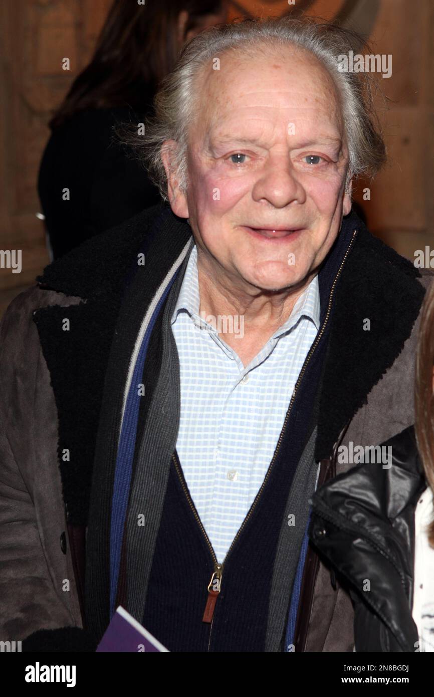 David Jason arrives for the European premiere of Cirque Du Soleil Kooza ...