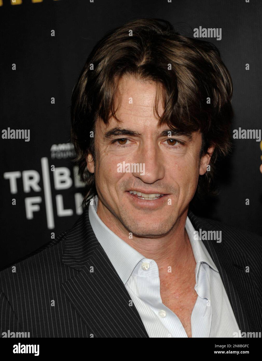 Actor Dermot Mulroney arrives at the premiere of the feature film ...