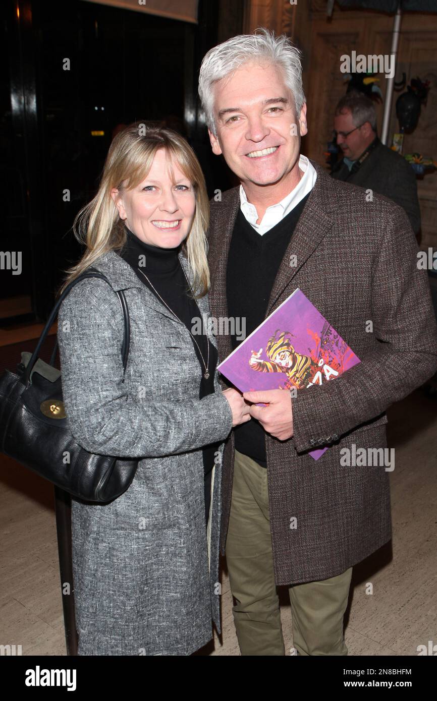 Philip Schofield seen at the European premiere of Cirque Du Soleil ...
