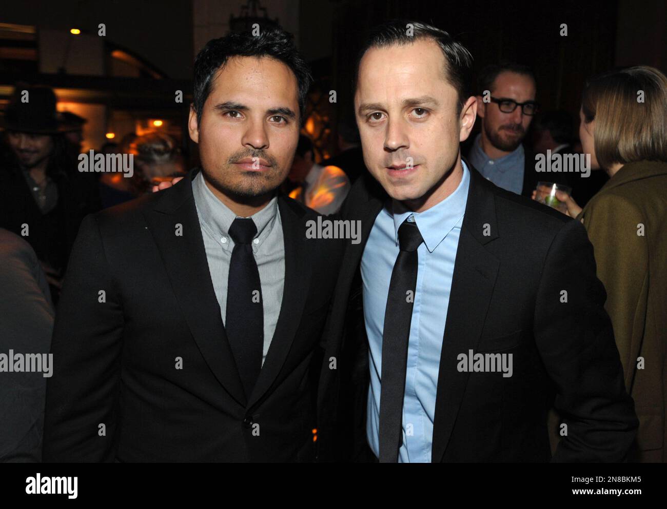 Giovanni Ribisi and Michael Pena attend the after party for the LA ...
