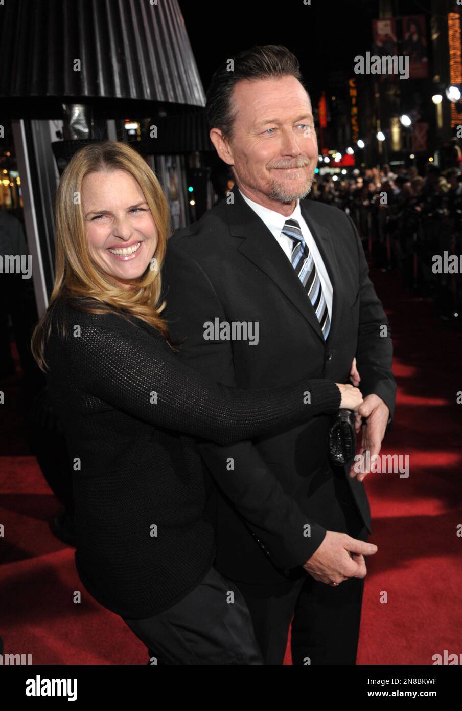 Barbara Patrick and Robert Patrick attend the LA premiere of "Gangster Squad" at Grauman's ...