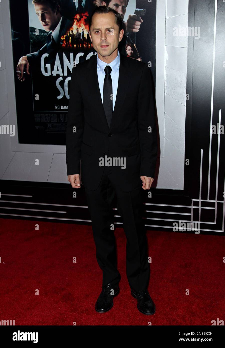 Cast member Giovanni Ribisi attends the LA premiere of "Gangster Squad ...