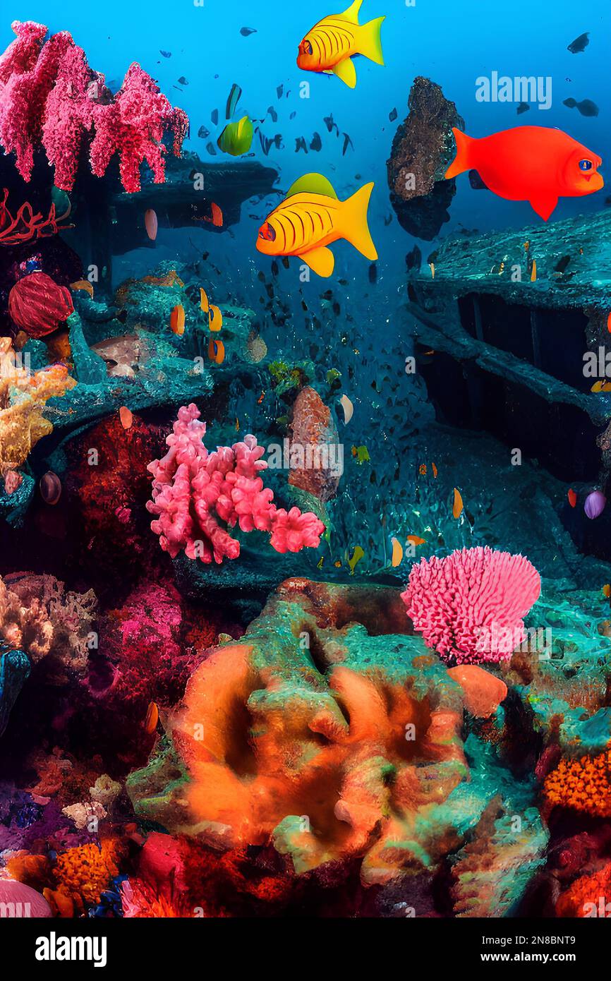 Undersea world hi-res stock photography and images - Alamy