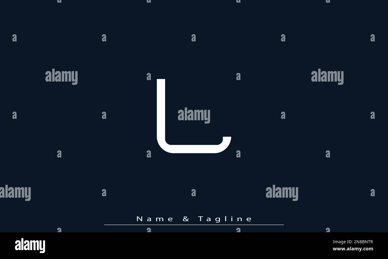 Alphabet letters Initials Monogram logo L Stock Vector Image & Art - Alamy