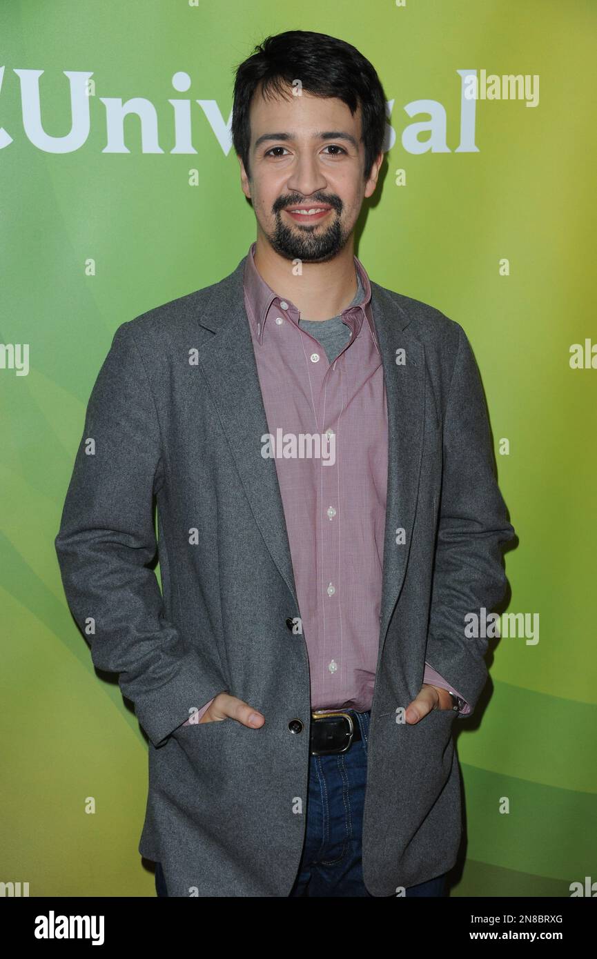 Lin-Manuel Miranda attends the NBC Universal Winter TCA Tour at the ...